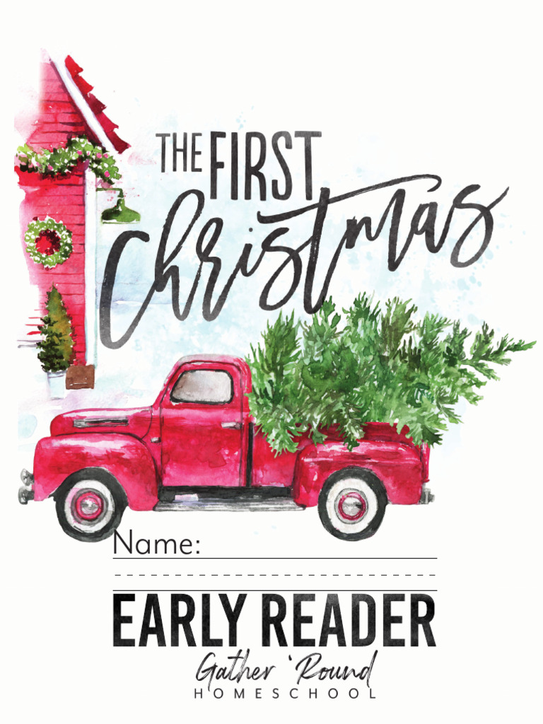 The First Christmas Early Reader | PDF | Nativity Of Jesus | Jesus
