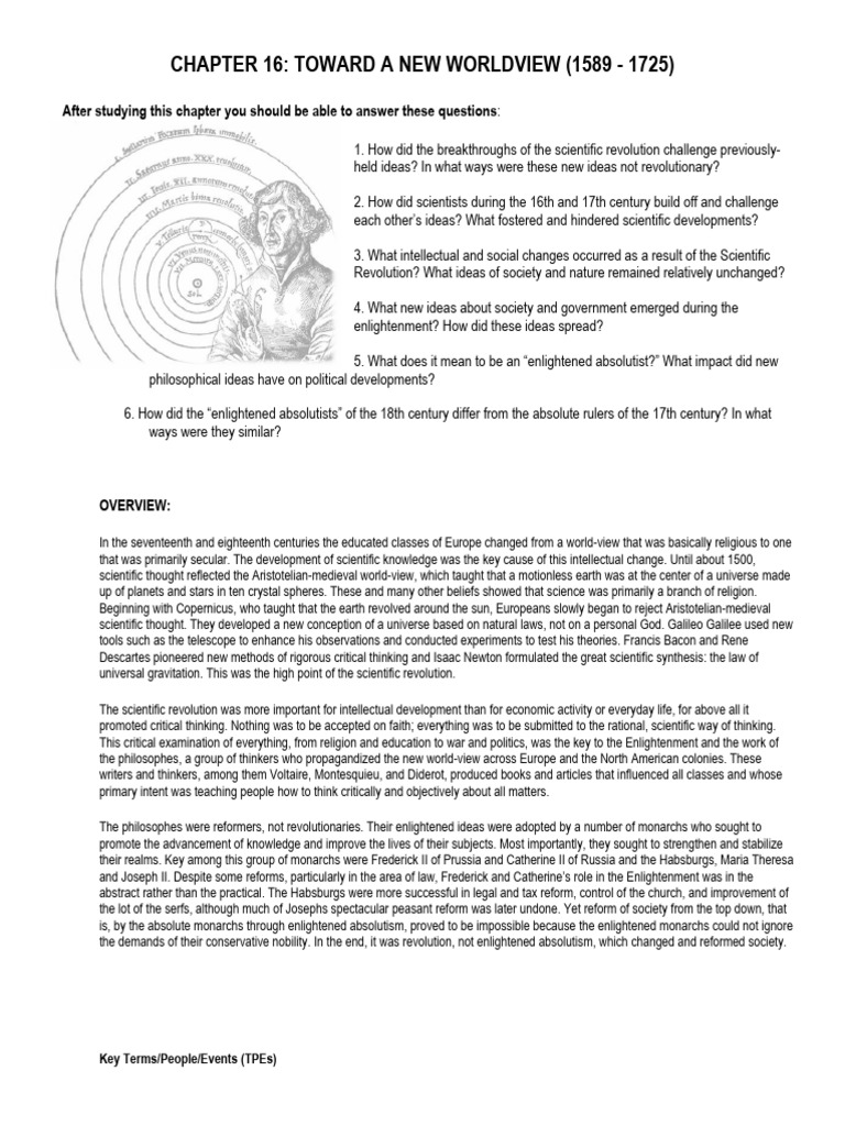 Scientific Revolution and Enlightenment Insights | PDF | Age Of ...