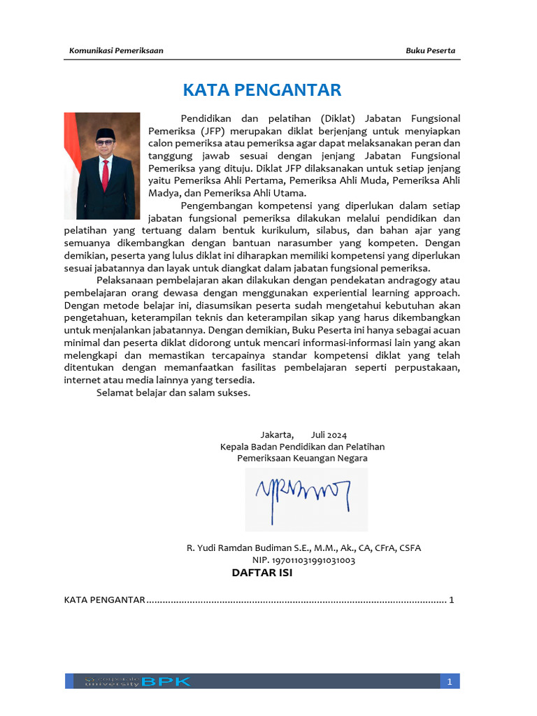 Modul Komunikasi Audit | PDF