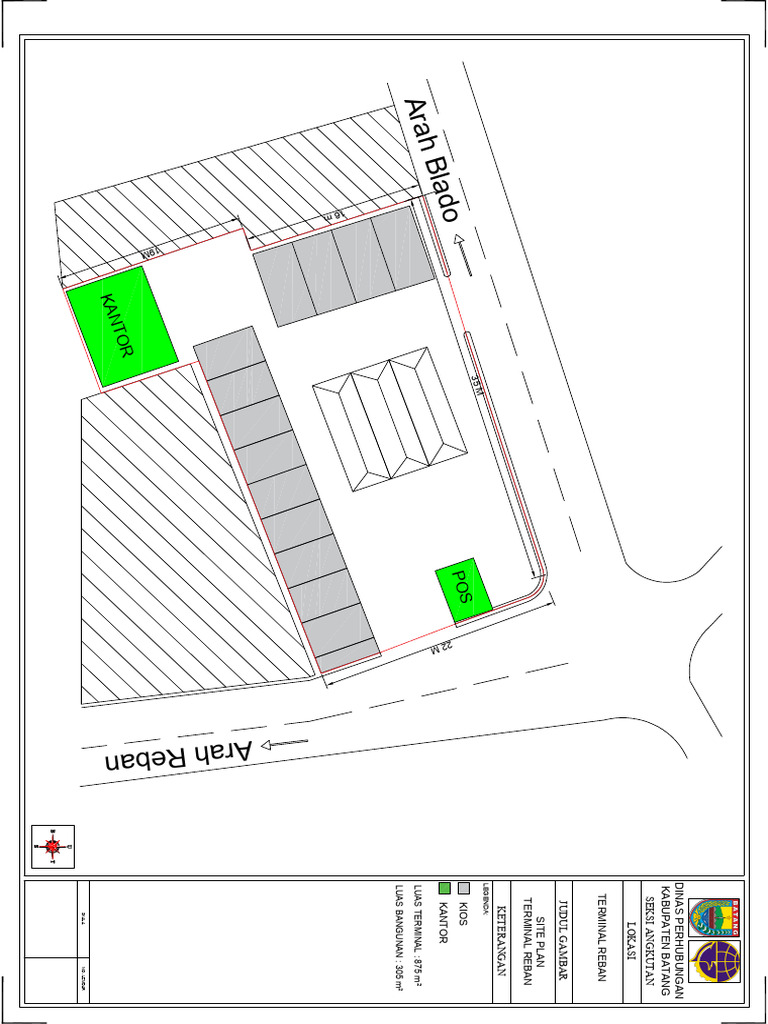 Layput Terminal Reban | PDF