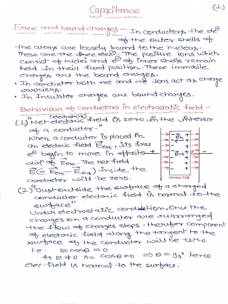 Ch.2 Part 2 Capacitance XII | PDF