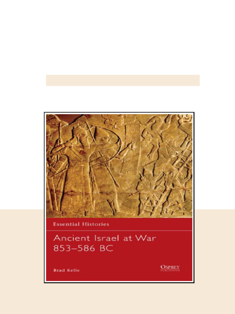 Ancient Israel At War 853586 Bc Brad Kelle No Waiting Time | PDF ...
