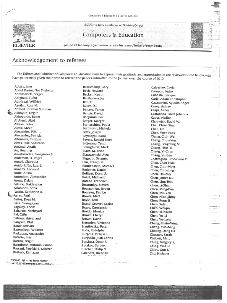 Ibrahim Suliman Ahmed-Reviewer Computer and Education Journal | PDF