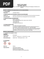 Chlorine Tablets Safety Data Sheet | PDF | Toxicity | Occupational ...