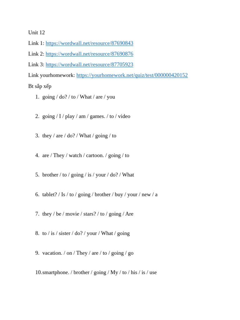 Unit 12 | PDF