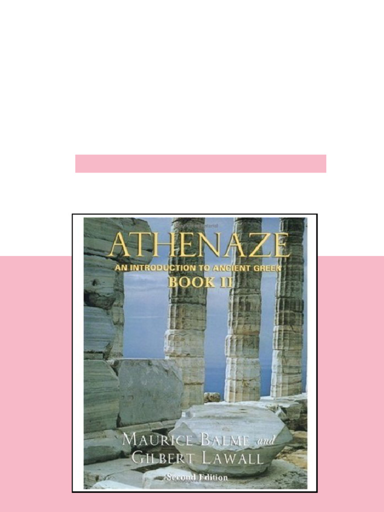 (Ebook) Athenaze: An Introduction To Ancient Greek Book II by Maurice ...