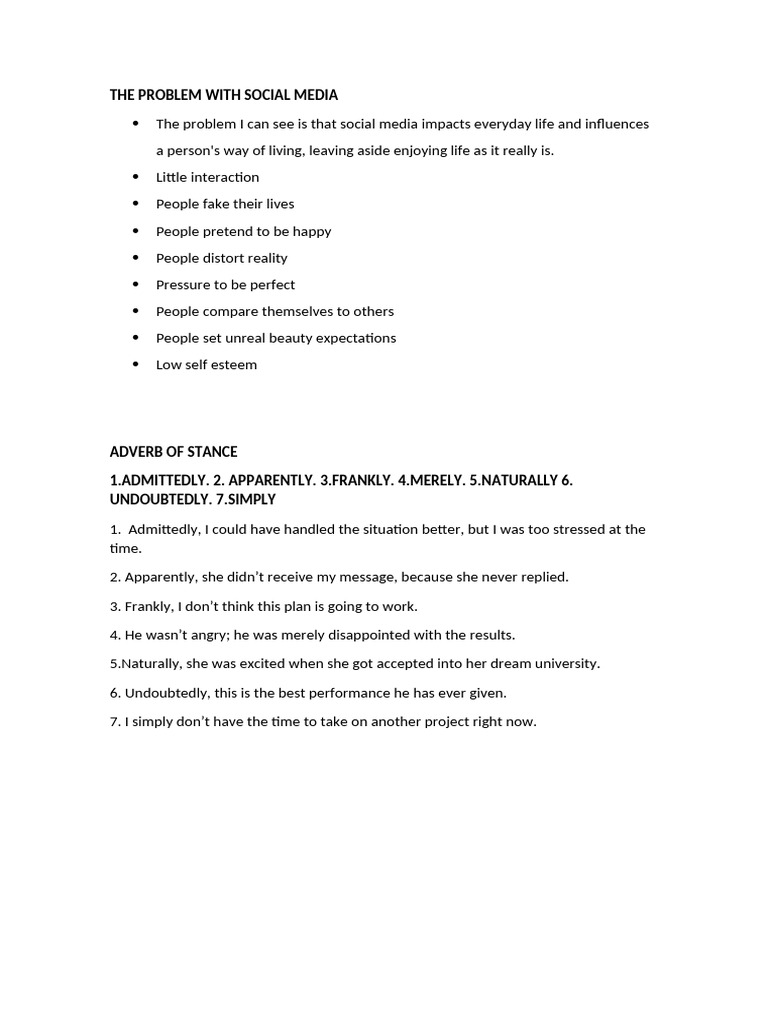 The Problem With Social Media | PDF