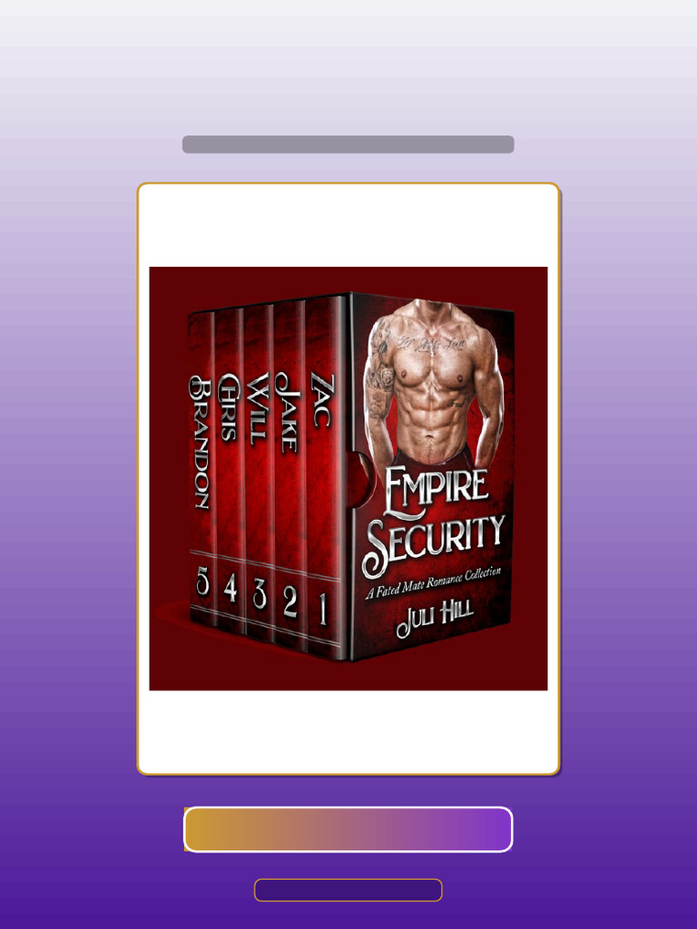 Test Bank for Empire Security Fated Mate Romance Collection Juli Hill ...