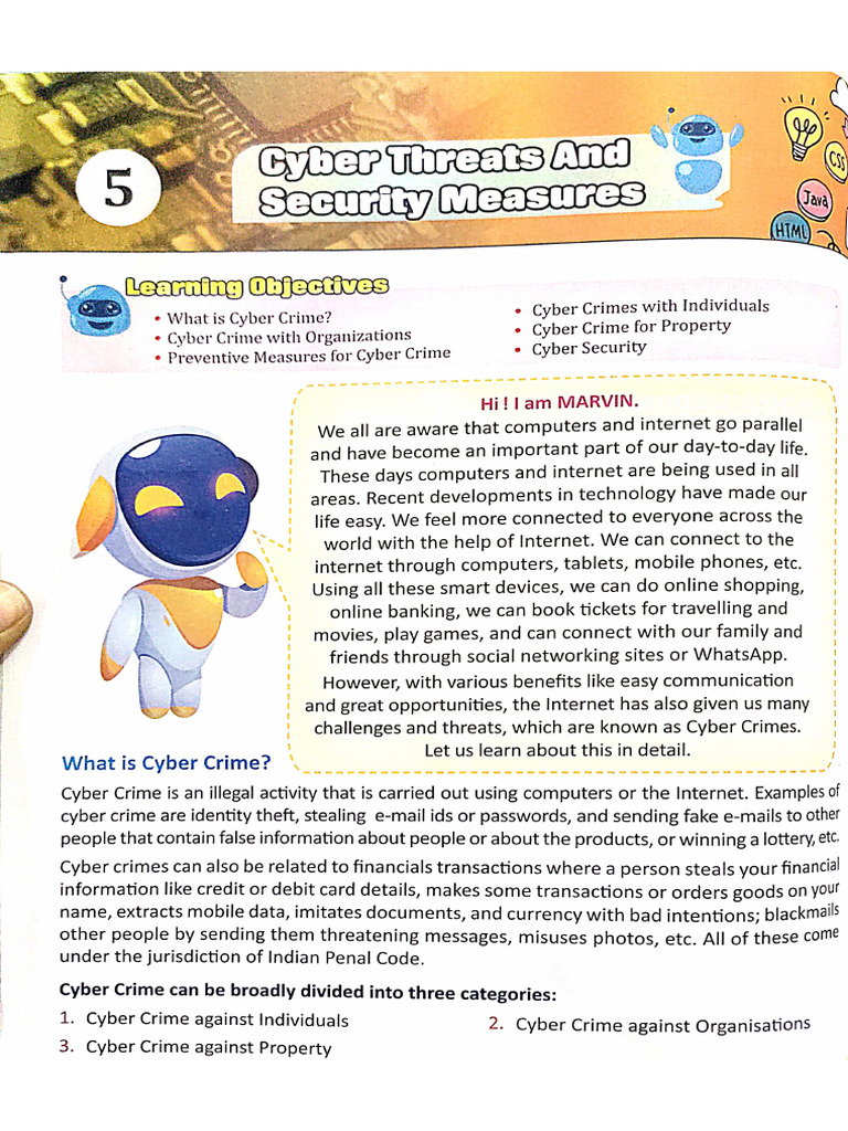 Cyber Threats and Security Measures | PDF