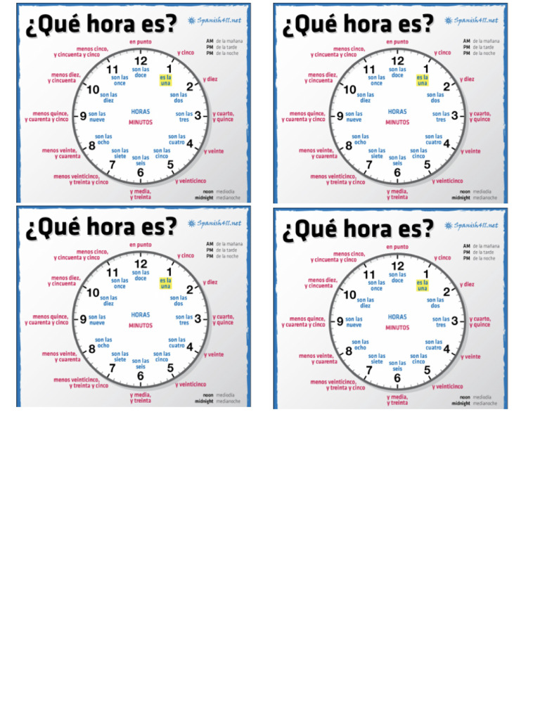 Clock For Notes | PDF