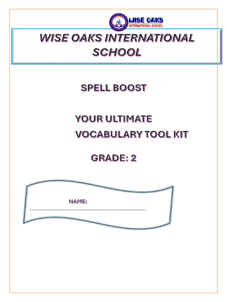 Grade 2 Vocabulary List 2025-2026 | PDF | Zoology