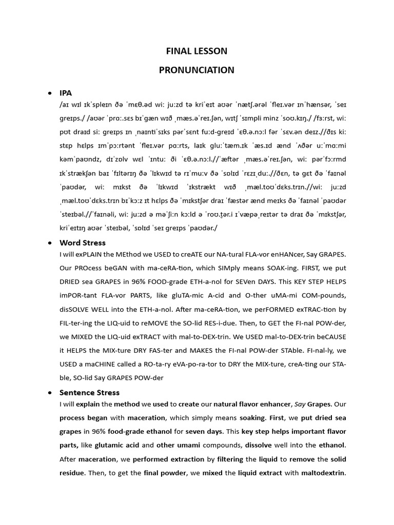 Final Lesson | PDF | Phonology | Linguistics