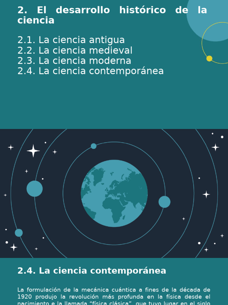 Desarrollo historico ciencia contemporanea | PDF | Física | Determinismo
