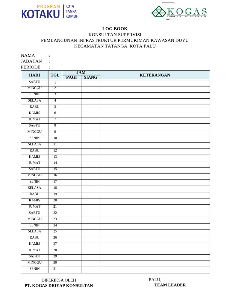 Log Book | PDF