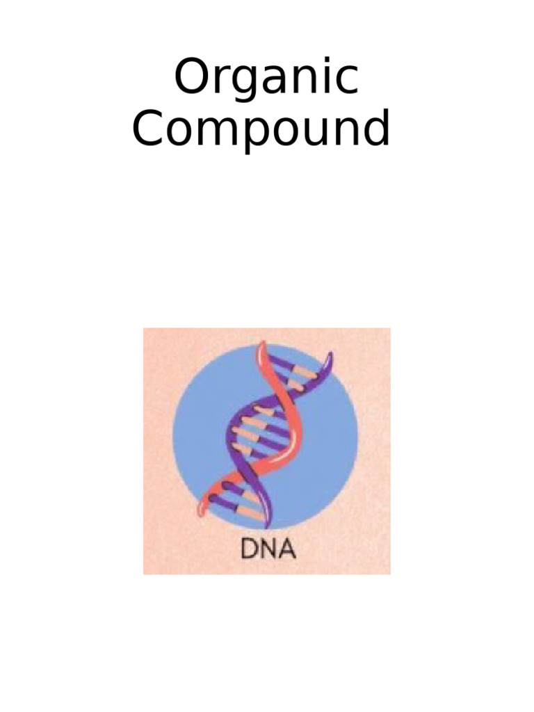 Organic Compound | PDF