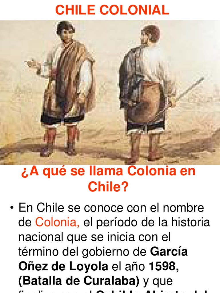 CHILE COLONIAL - CCP - Versión 2.0 | PDF | Colonización europea de las ...