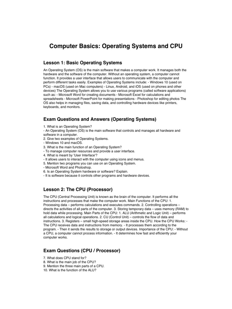 Casharka Operating System | PDF | Operating System | Central Processing Unit