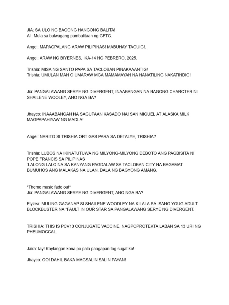 Filipino Script | PDF