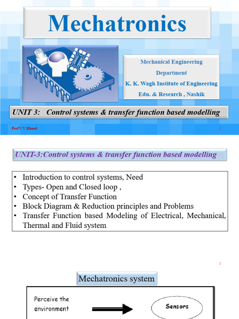 Control Systems and Transfer Functions | PDF | Control Theory | Liquids