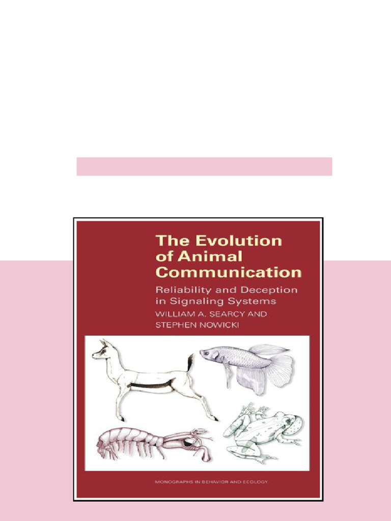 The Evolution of Animal Communication Reliability and Deception in ...