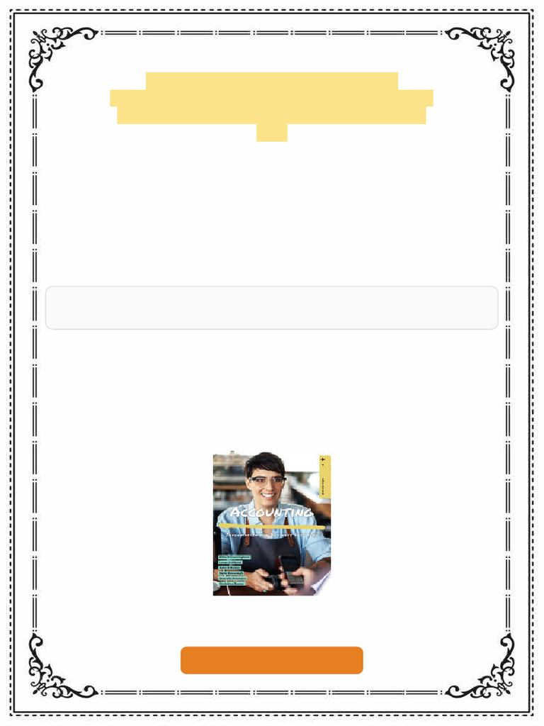 Accounting : Information for Business Decisions, 4th Australian Edition ...