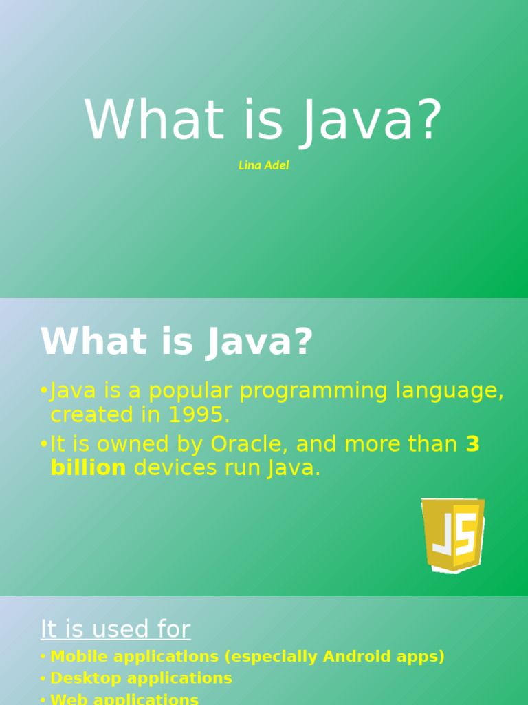What is Java | PDF