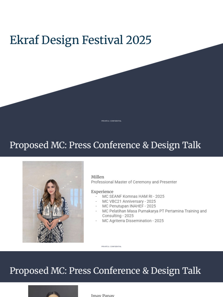 Ekraf Design Festival 2025 Overview | PDF