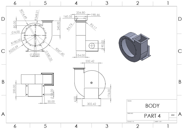 Gambar Part Blower 4 | PDF