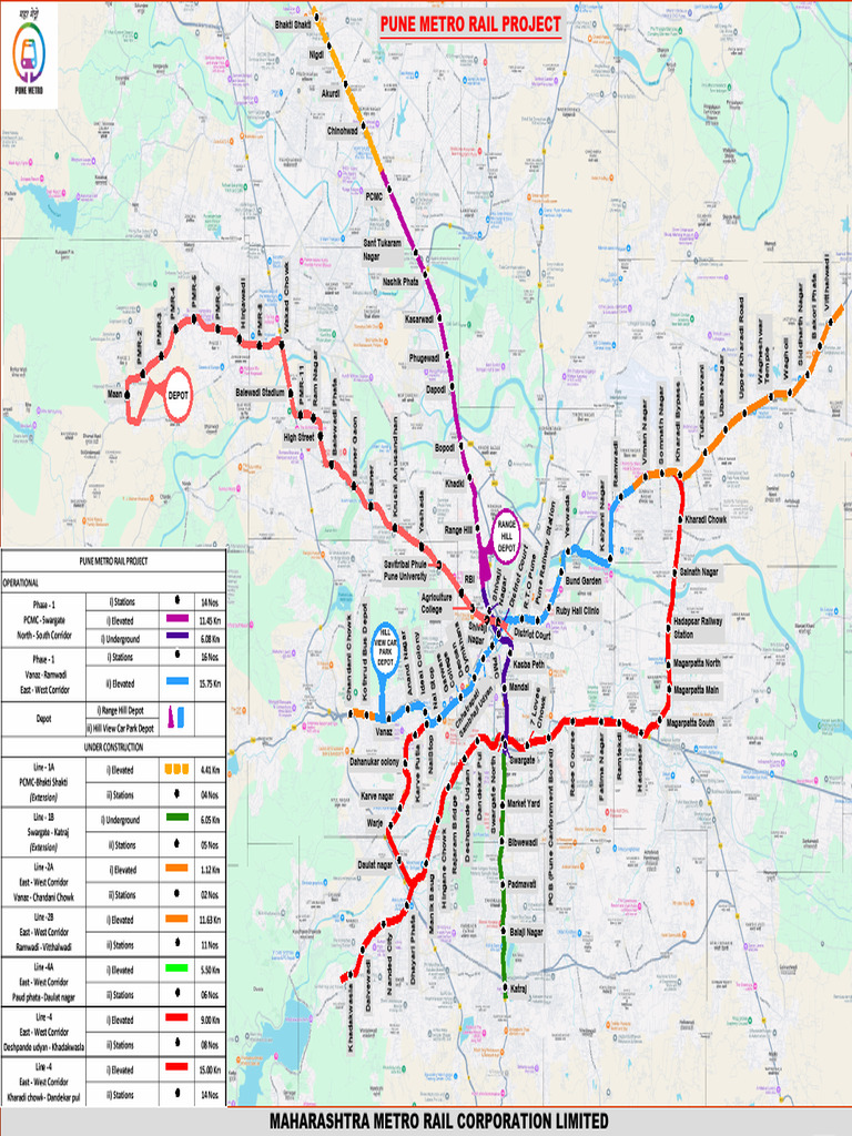 Pune Metro Rail Project Overview | PDF