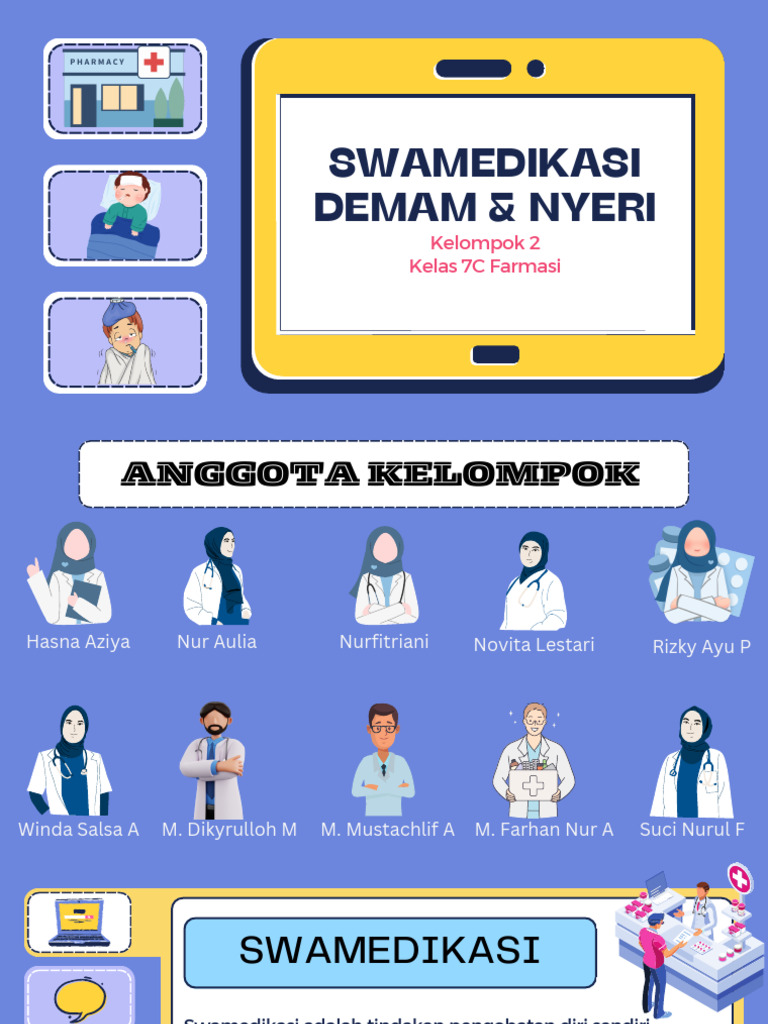 Swamedikasi Demam & Nyeri Kelompok 2 7C Farmasi | PDF