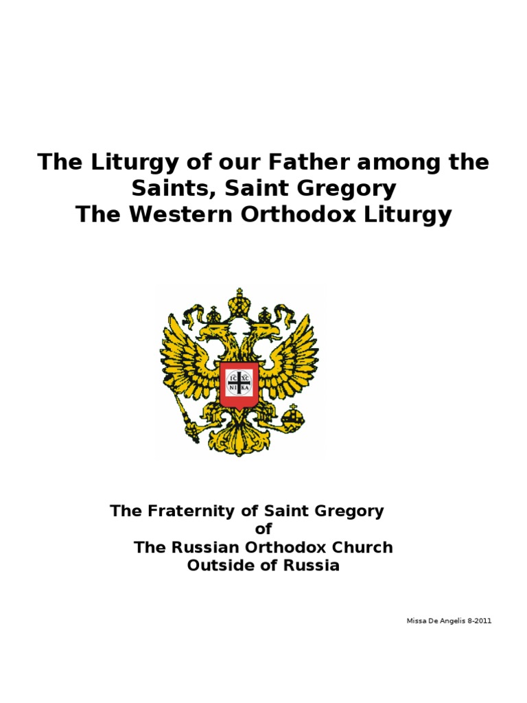 18pt Official Liturgy ROCOR-2010-2 | PDF | Eucharist | Mary, Mother Of ...