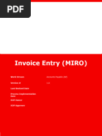Displaying Invoices in SAP MIR4/MIR6 | PDF | Finance & Money Management