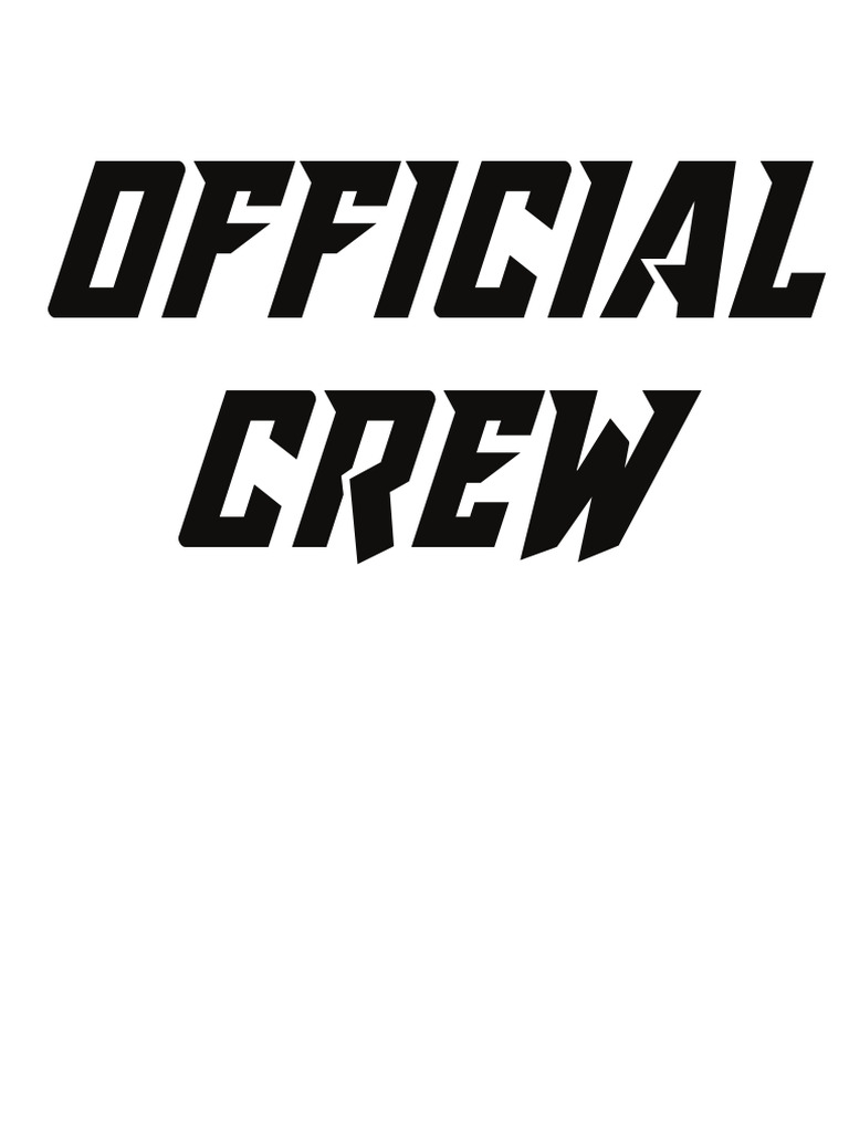 Official Crew | PDF
