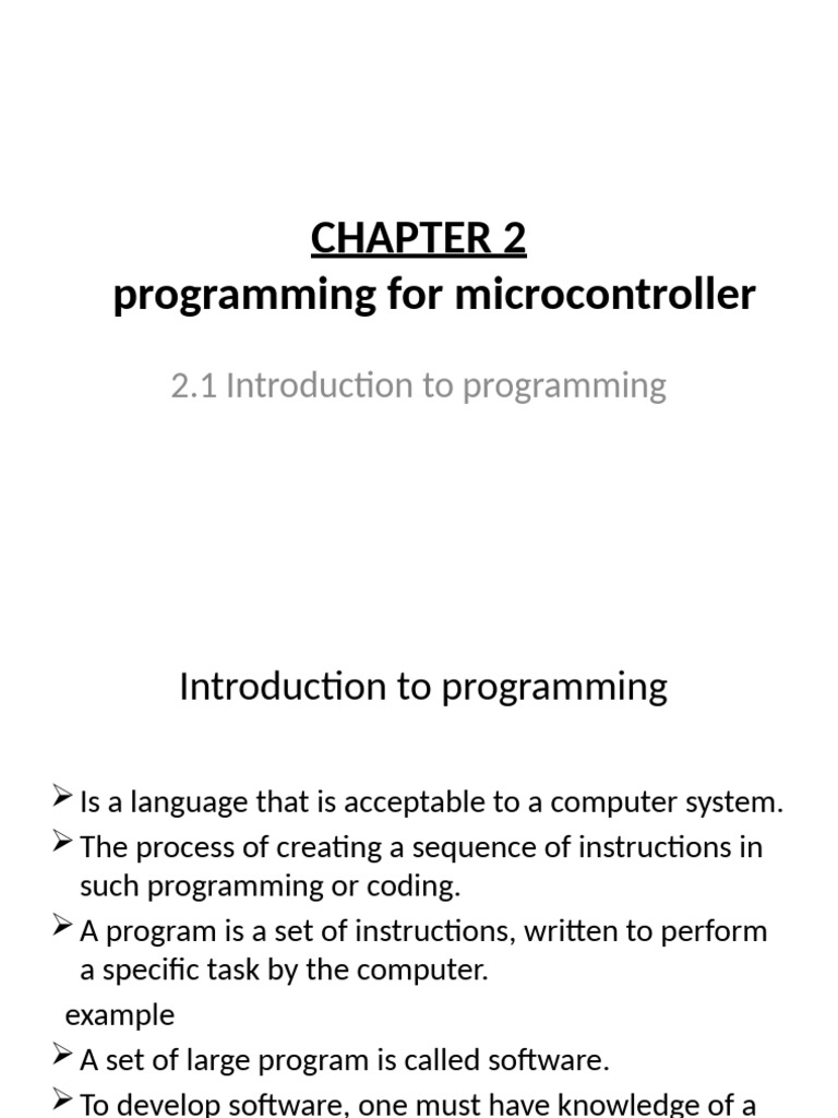 Chapter 2 Prograning (1) | PDF | Computer Programming | Computer Program