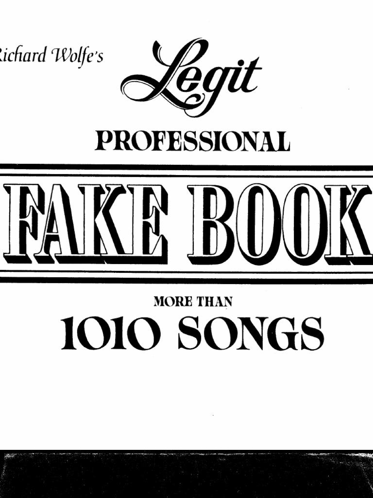Fake Book | PDF