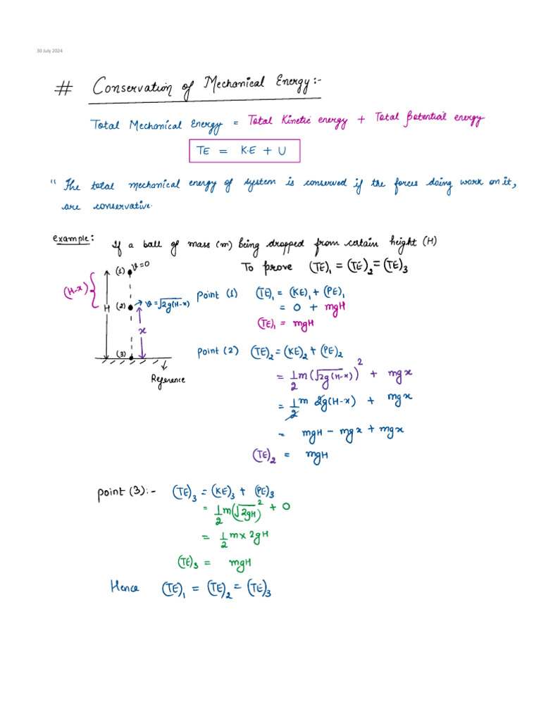 PHY Notes (30july) (Online Class) | PDF