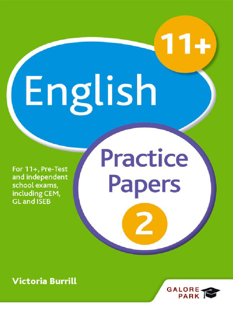 11+ English Test Practice Papers Guide | PDF | Reading Comprehension ...
