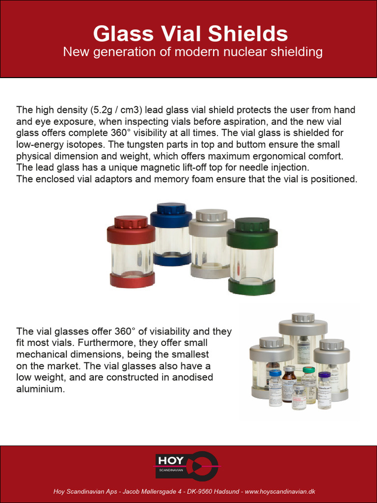 Flyer - Glass Vial Shields | PDF