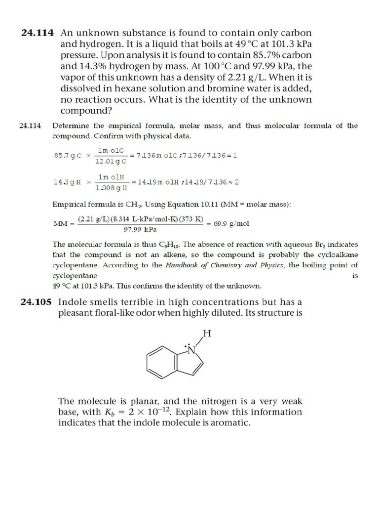 Bio Chem Questions For Uni | PDF