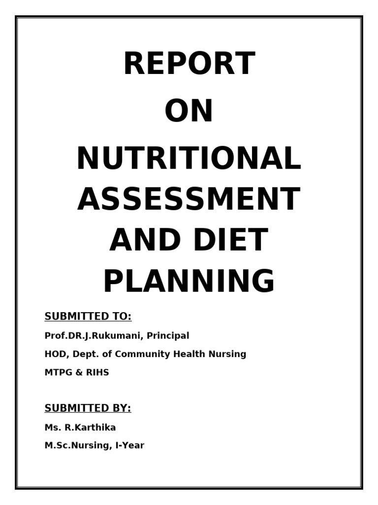 12. Nutritional Assessment | PDF | Thorax