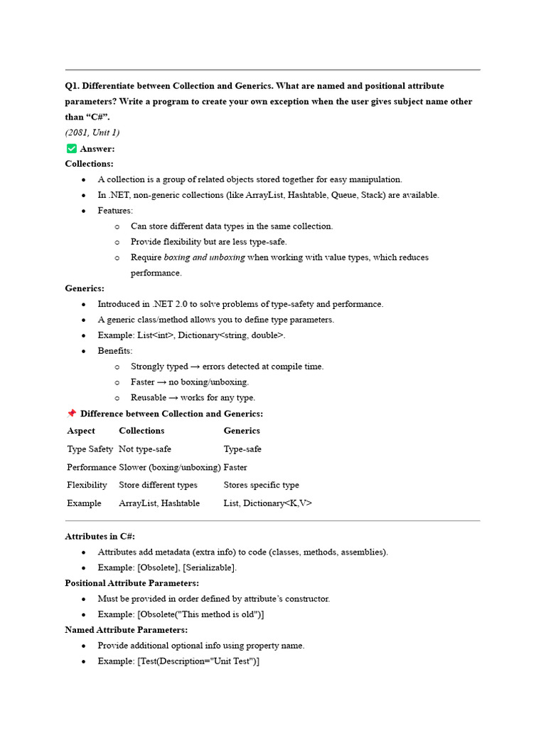 NET Centric Computing Pre Board | PDF | Language Integrated Query ...