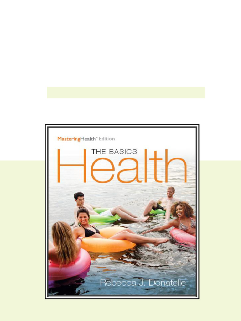 (Test Bank) Health The Basics The MasteringHealth Edition 12th Edition ...
