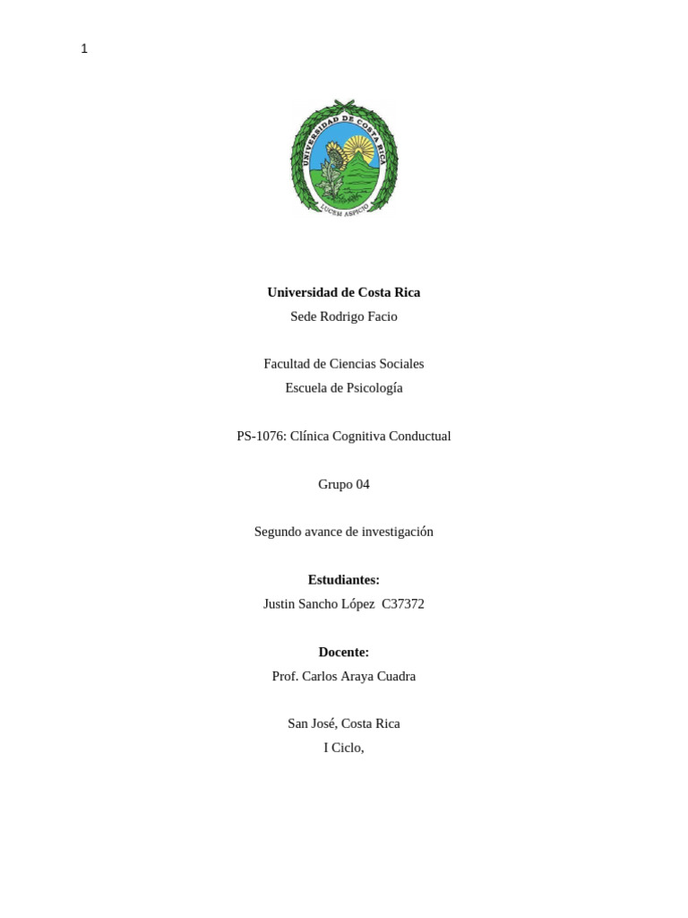 Programa de Intervención para Ansiedad Social | PDF | Terapia racional ...