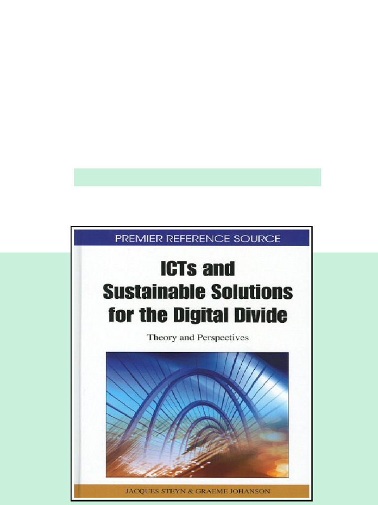 (Ebook) ICTs and Sustainable Solutions for the Digital Divide: Theory ...