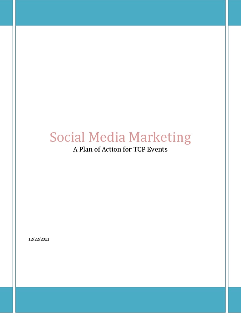 Social Media Marketing Strategy for TCP | PDF | Social Media Marketing ...