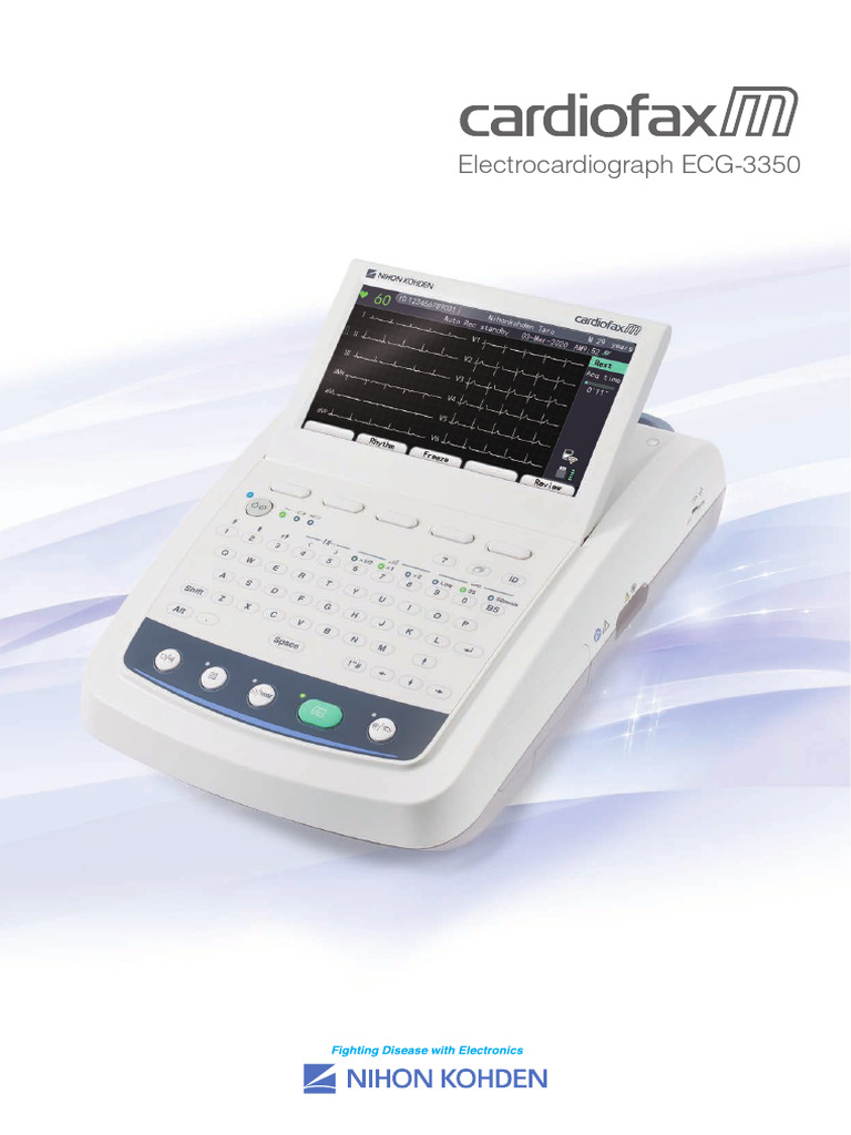 Advanced ECG-3350 Features and Benefits | PDF | Electrocardiography ...