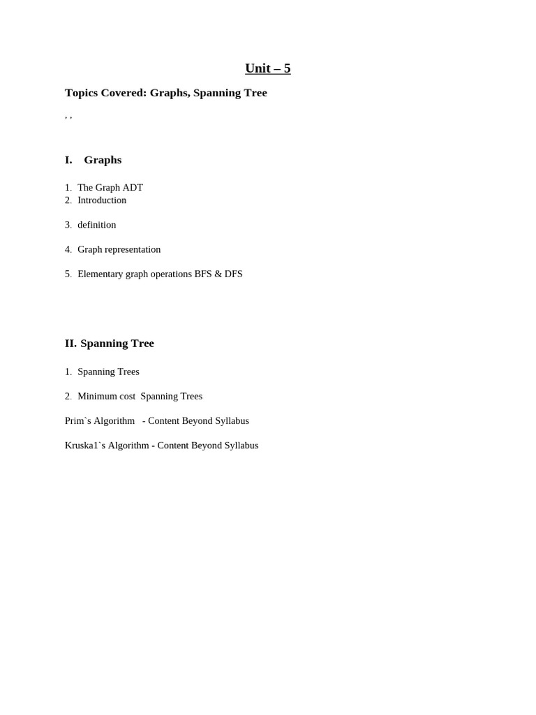 DS_Notes_Unit-5_2020-21 | PDF