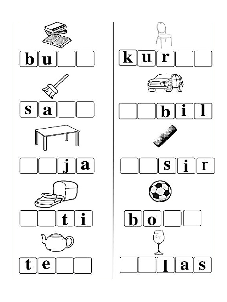 WORKSHEET Latihan Soal TK | PDF