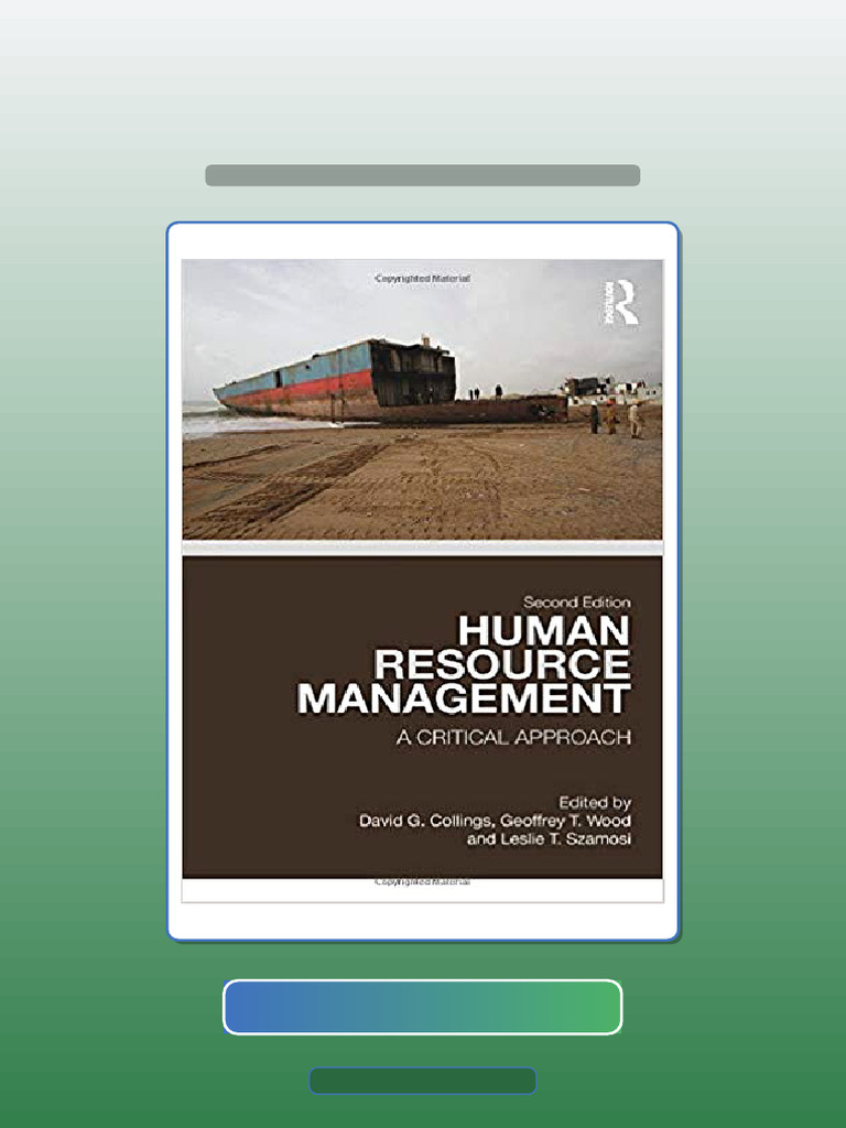Test Bank of Human Resource Management a Critical Approach 2nd Edition ...