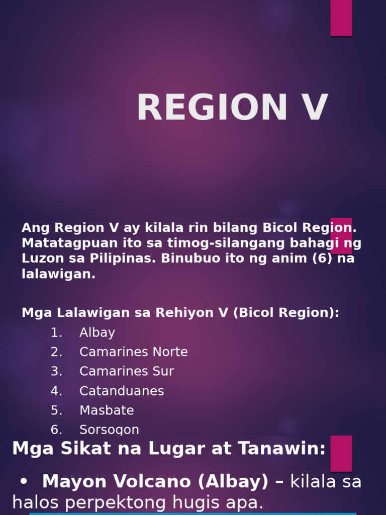 Region 5 | PDF